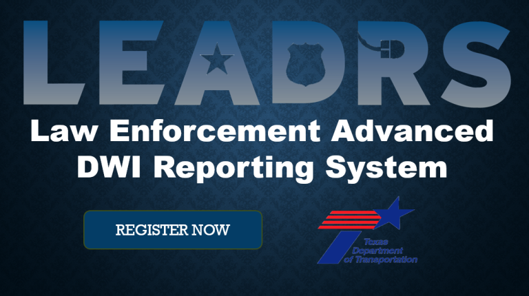 Law Enforcement Advanced DWI Reporting System